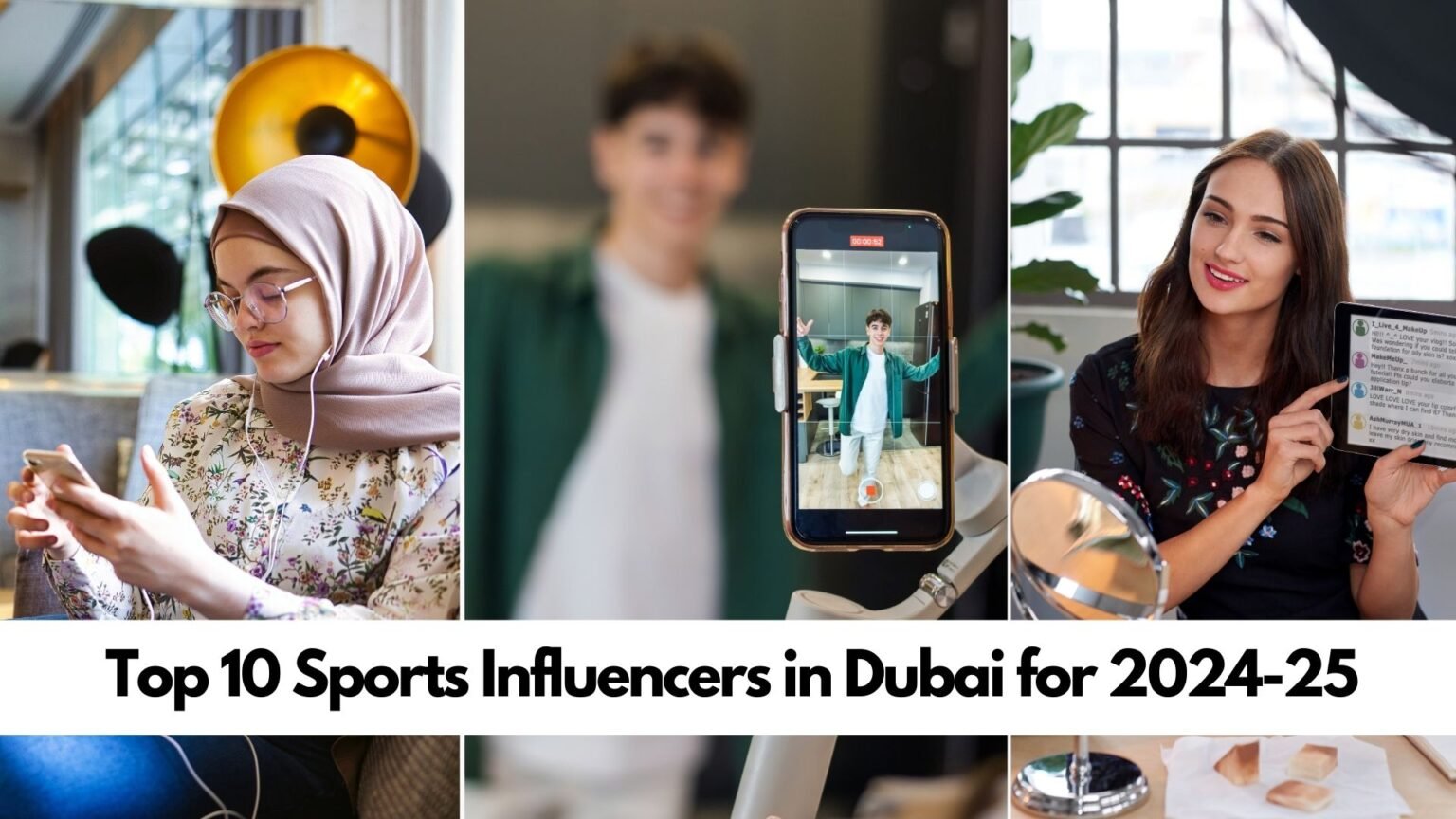 Top 10 Sports Influencers in Dubai - Explore Dubai